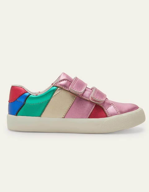 Fun Trainers - Multi Metallic Rainbow | Boden UK