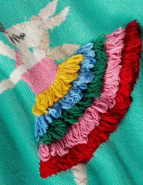 Fun Jumper - Brook Blue Ballerina Bunny | Boden UK