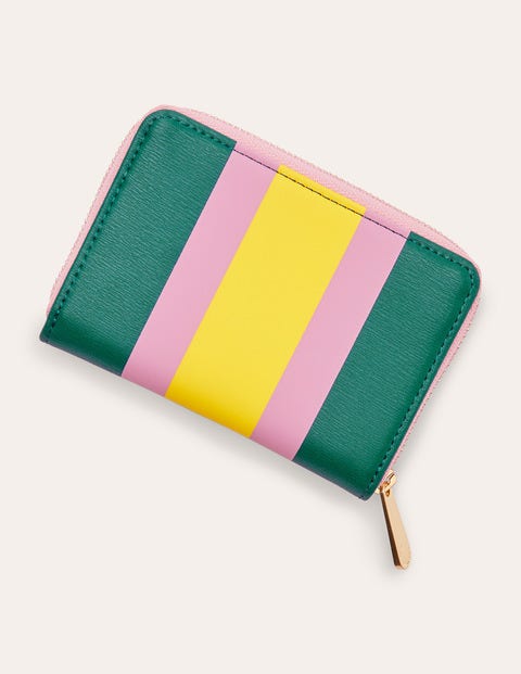 Mini Wallet - Deep Forest/Formica/Wasp | Boden UK