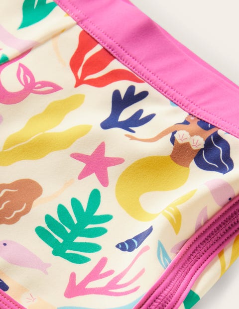 Patterned Swim Shorts - Multi Mermaids | Boden UK