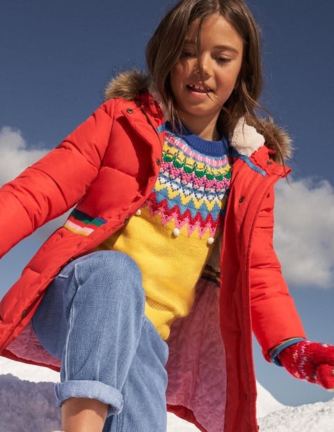 Fun Fair Isle yoke Jumper - Sweetcorn Yellow Fair Isle | Boden US