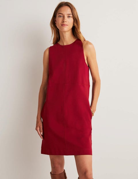 Mini-robe fourreau en jersey - Rouge brun-roux | Boden FR