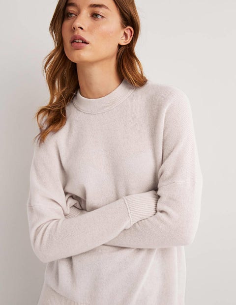 Cashmere Boyfriend Sweater - Rope | Boden US