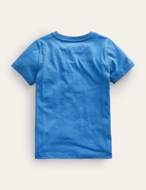 Glow Slogan T-shirt - Delft Blue Space | Boden UK