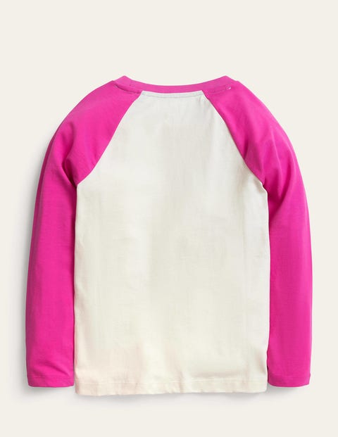 Printed Raglan Top - Tickled Pink Ancient Egypt | Boden US
