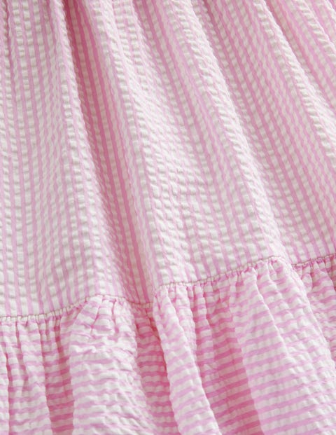 Fit And Flare Dress Lilac Pink Ivory Boden Us