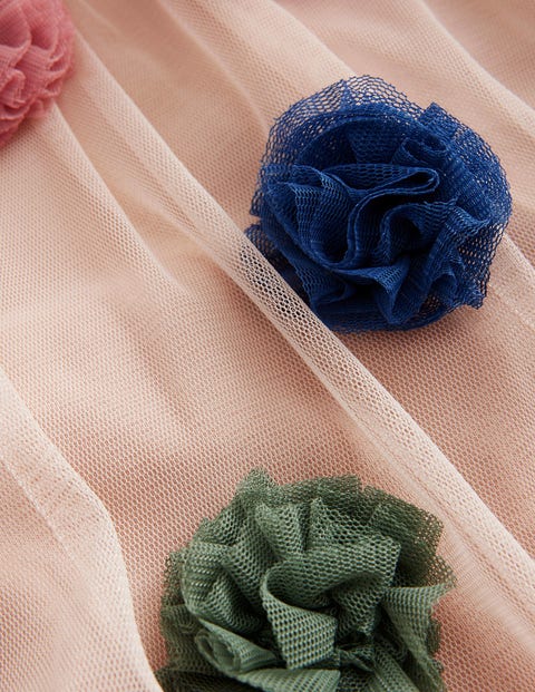 T-shirt en tulle à appliqués - Boules bécasseau | Boden FR