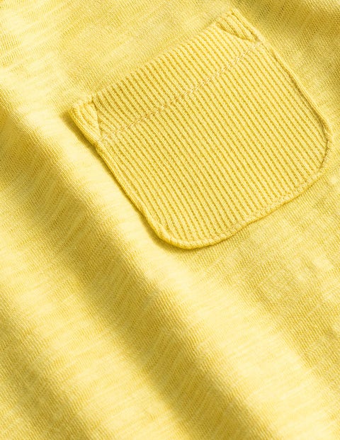 Garment Wash T-Shirt - Buttercup Yellow | Boden UK
