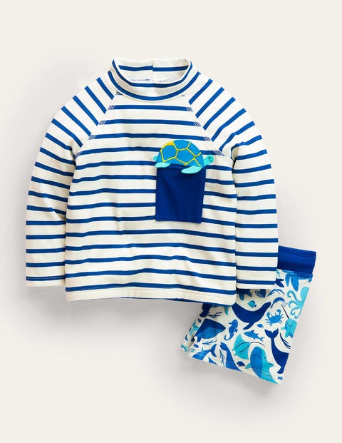 Fun Rash Guard Set - Starboard Baby Turtles | Boden US