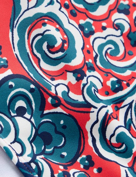 Classic Bikini Bottoms Dahlia Red Botanic Terrace Boden Us