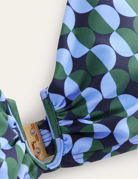 Haut de bikini avec détail en U - Barbeau, motif Multi Geo | Boden FR