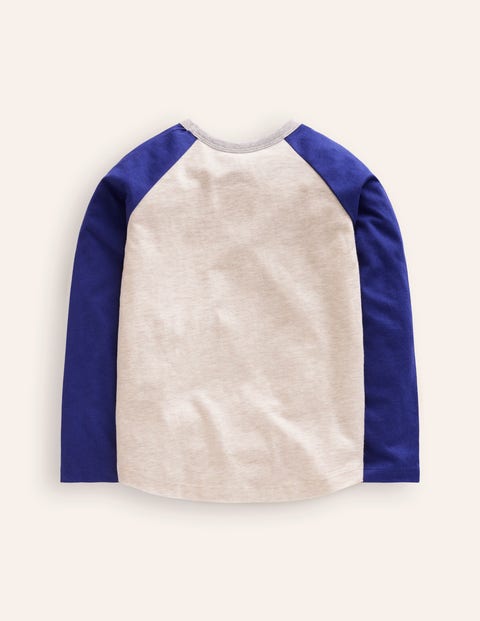 Stitch Logo T-Shirt - Oatmeal Marl Dogs | Boden UK