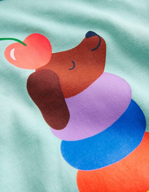 Printed Graphic T-Shirt - Fountain Green Ice Cream | Boden EU