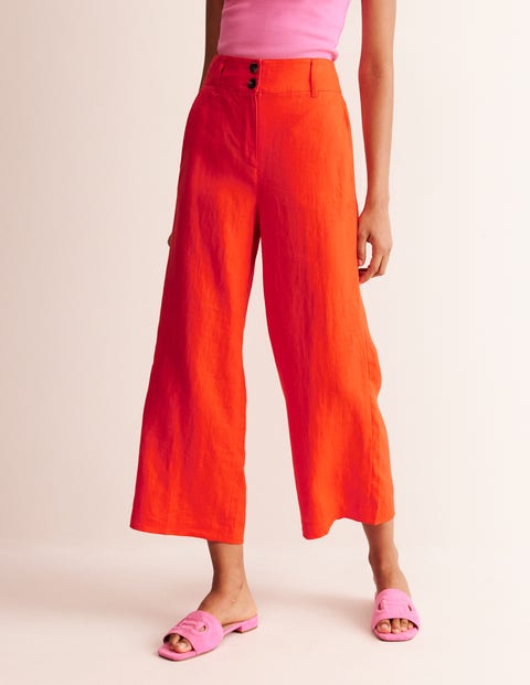 Orange crop pants store