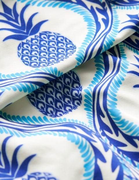 Levanzo Fold Bikini Bottoms Surf The Web Pineapple Wave Boden Uk