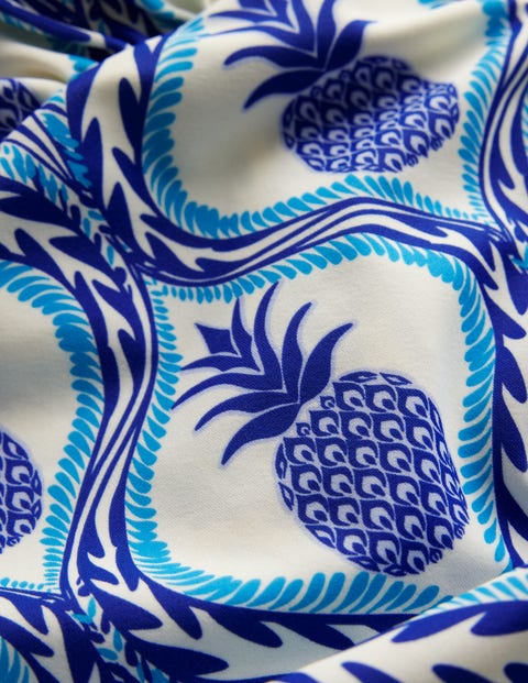 Levanzo Halter Swimsuit Surf The Web Pineapple Wave Boden Uk