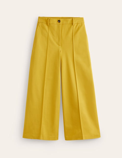 Clean Wide Crop - Antique Moss | Boden EU