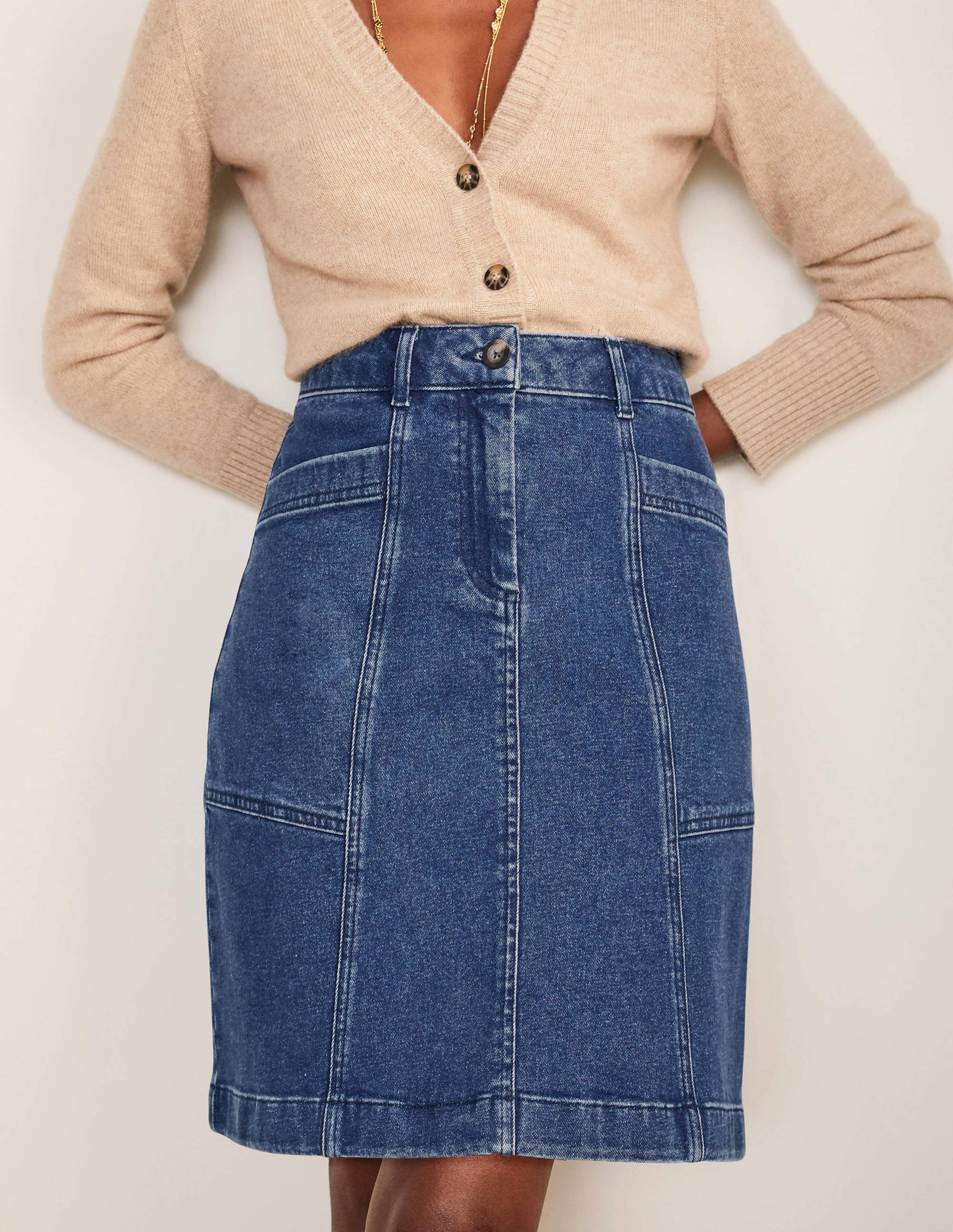 Abingdon Mini Skirt - Mid Vintage | Boden UK